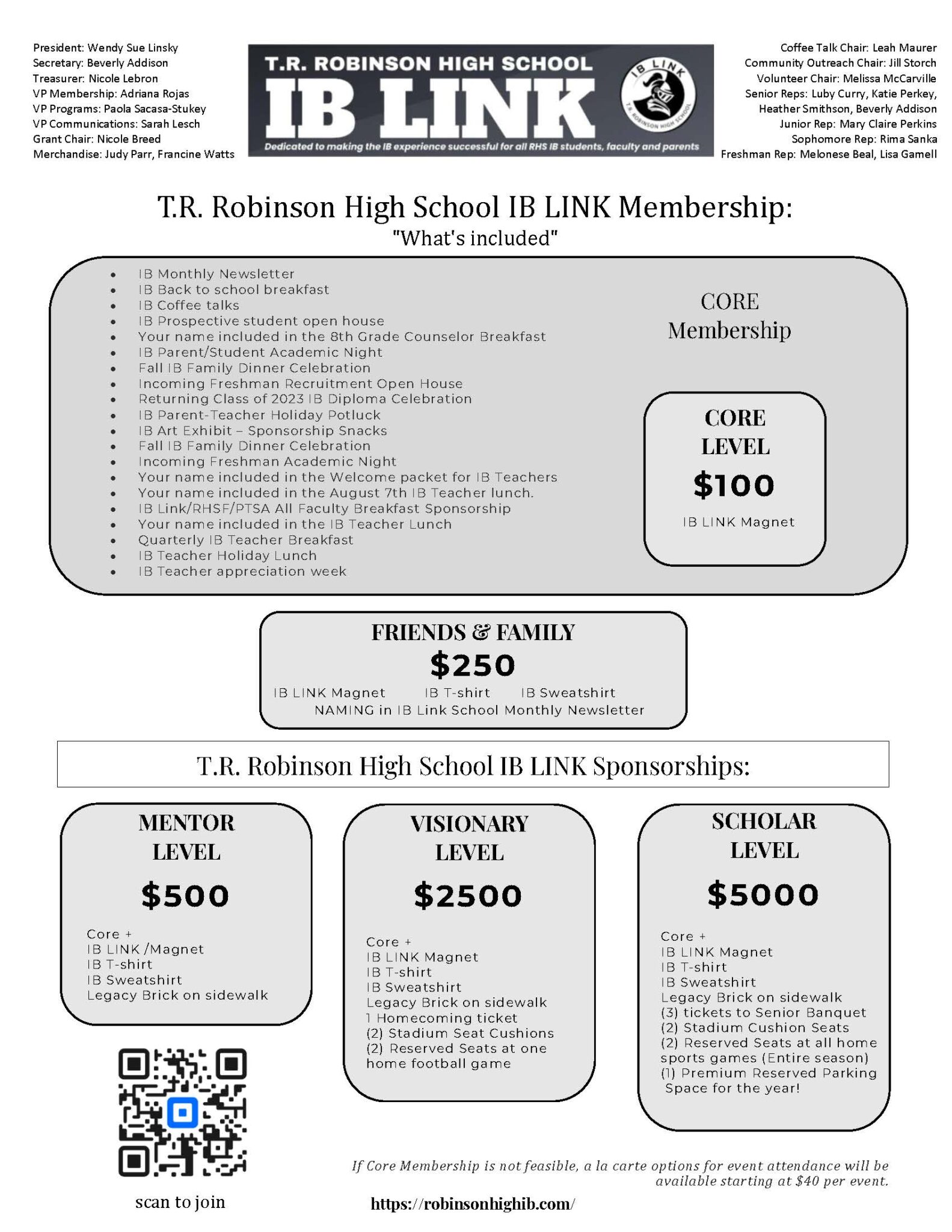 About T.R. Robinson High School IB Link | T.R. Robinson High IB Link
